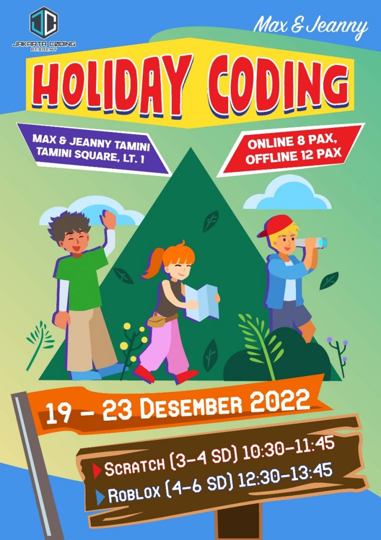 HOLIDAY CODING COURSES – Jakarta Coding Academy